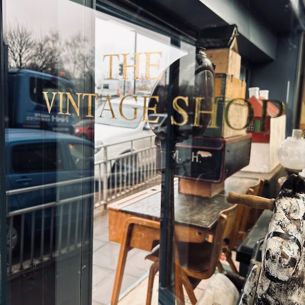 Personalised Large Window Banner Sticker | Printed Decal for Business ...