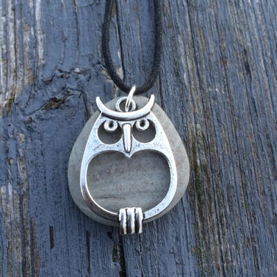 Small Silver Owl Charms Pendants 24x17mm Pick Your Amount - Etsy