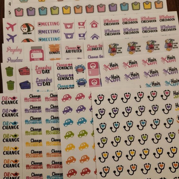 Therapy Wording Script or Block Planner Stickers - Etsy
