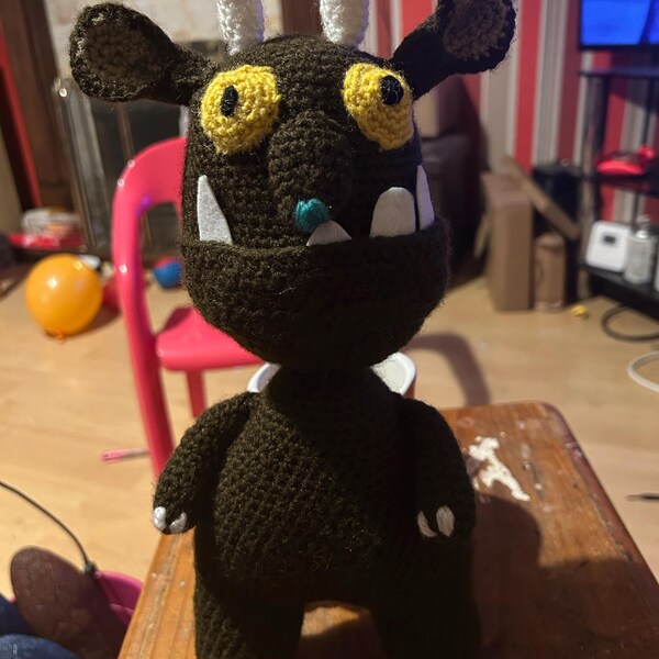 The Gruffalo Crochet Pattern, the Gruffalo Crochet Amigurumi, the ...