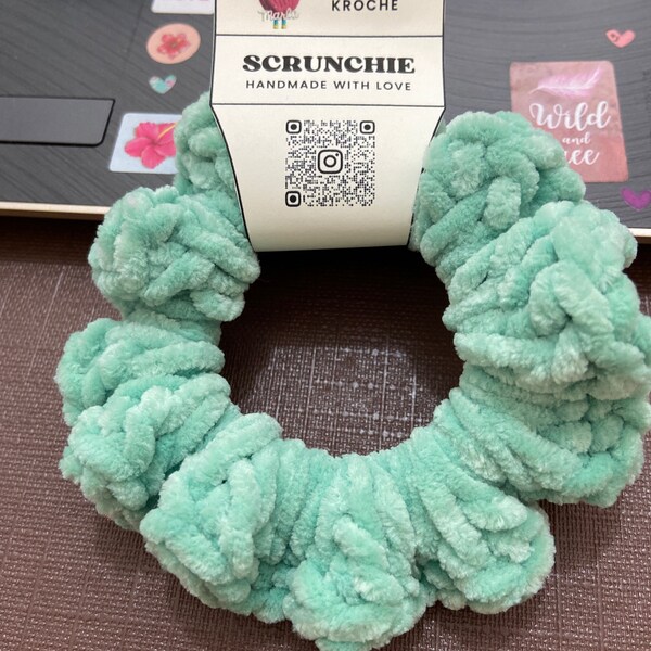 Scrunchie Tag, Scrunchie Tag Template, Scrunchie Tag Svg, Scrunchie ...