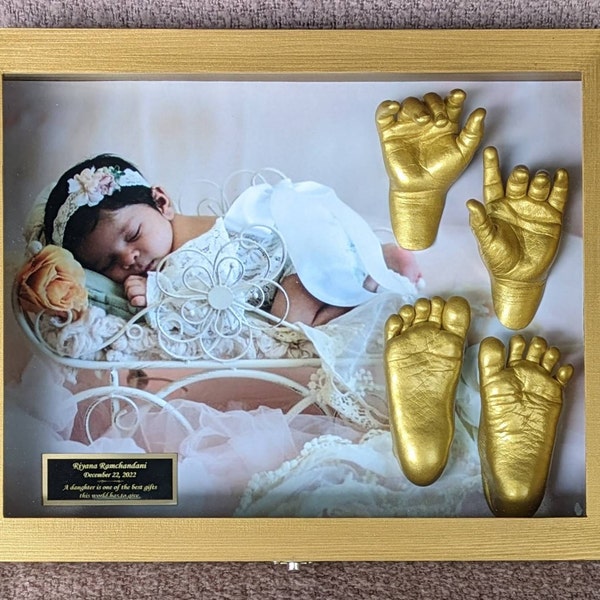 Shadow Box Frame, Keepsake Memory Box, Picture Frame for Living Room ...