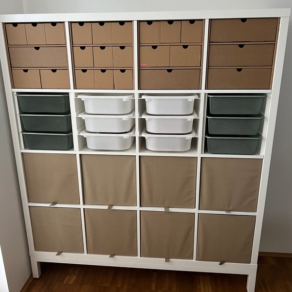 Kallax Insert for 3 Boxes / Compatible With IKEA Trofast / Storage for ...