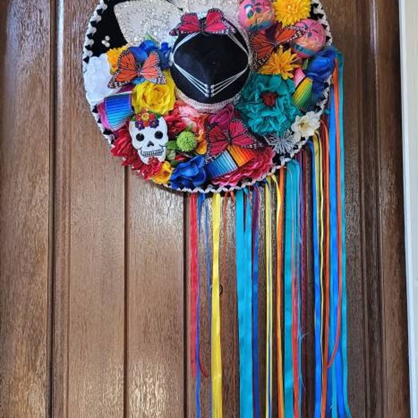 Custom Sombrero Wreath - Etsy