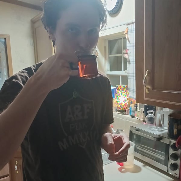 Single Vintage Black 80s Bodum Glass Tea Cup, Black Bodum Picard Cup ...