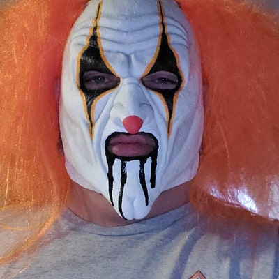 Stalker Christmas Mask Latex Mask, Christmas Mask, Scary Mask ...