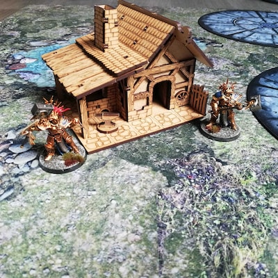 Smithy, Fantasy Terrain, 28mm Terrain, Village Terrain, RPG, Dungeons ...