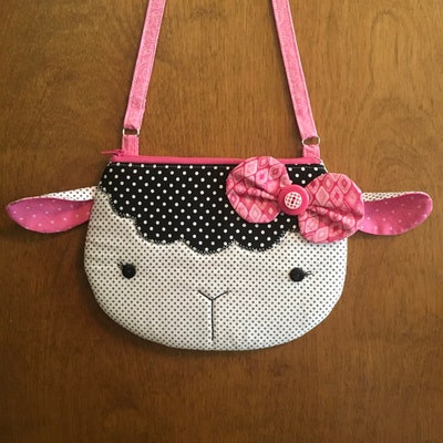 Little Lamb Zippy Critter PDF Pattern, Sewing Pattern, PDF Sewing ...