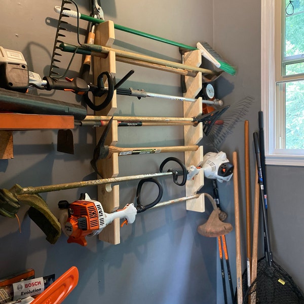The Original* - Yard Tool Rack - Etsy
