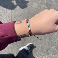 Juniper Berry Seed Bracelet/anklet With Fire Colors More Colors and ...