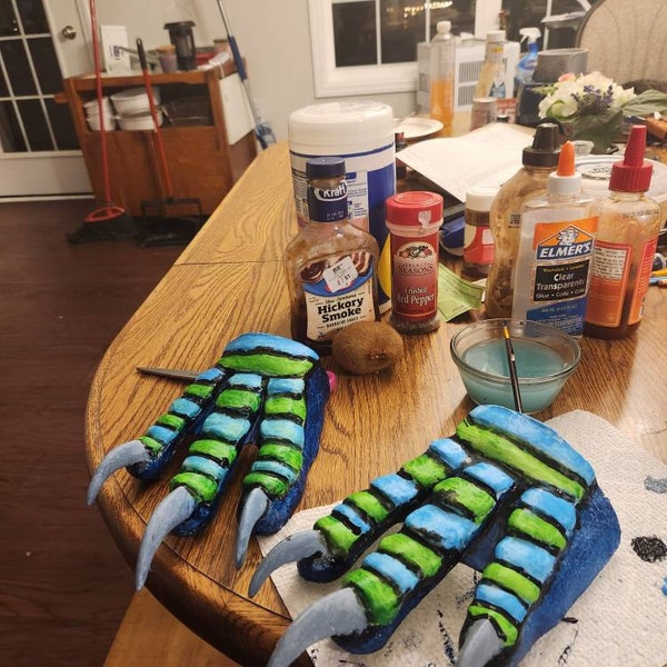 Bird / Reptile / Dinosaur Fursuit Feet Paw Shoe Covers (pair) - Etsy