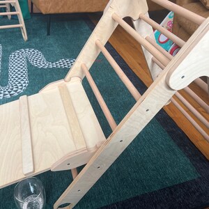 Set of 3 Items: Foldable Triangle Arch Ramp With Slide | Etsy