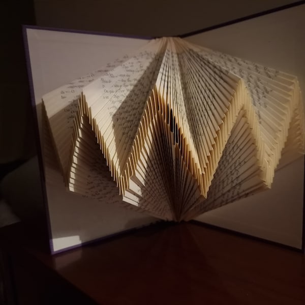 ZIGZAG Book Folding Pattern — 159 Folds (318 Numbered Pages). PDF ...