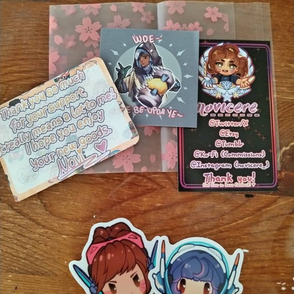 Overwatch - Support Stickers - Etsy