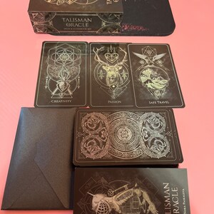 TALISMAN Oracle DECK Cards & Guidebook by Nora Paskaleva. - Etsy