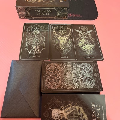 TALISMAN Oracle DECK Cards & Guidebook by Nora Paskaleva. - Etsy