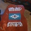 Woven Wool Table Rugs, Choose Your Color 20" X 10" Boho Aztec House ...