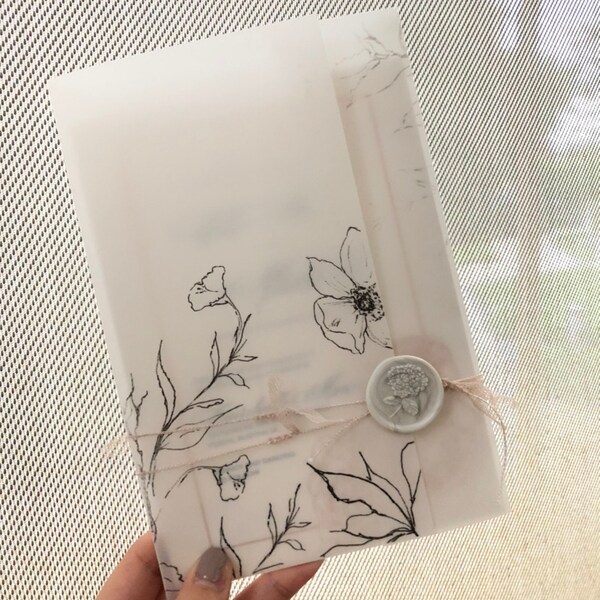 Carla | Hand-drawn Fine Art Graphic Images | Lacy Transparent Hibiscus ...