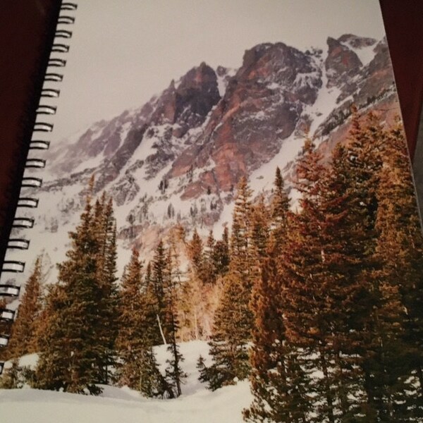 Mountain Notebook, Writing Journal, Lined Notebook National Park ...