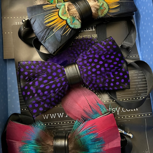 CLEARANCE LAST CHANCE! High End Bow Tie, 18 Options, Suit Add On, Real ...