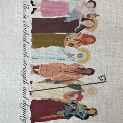 Strong Catholic Women Vinyl Sticker - Etsy