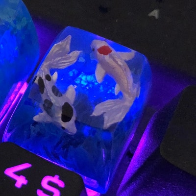 Koi Keycap Koi Fish Keycap Custom Keycap Artisan Keycap - Etsy