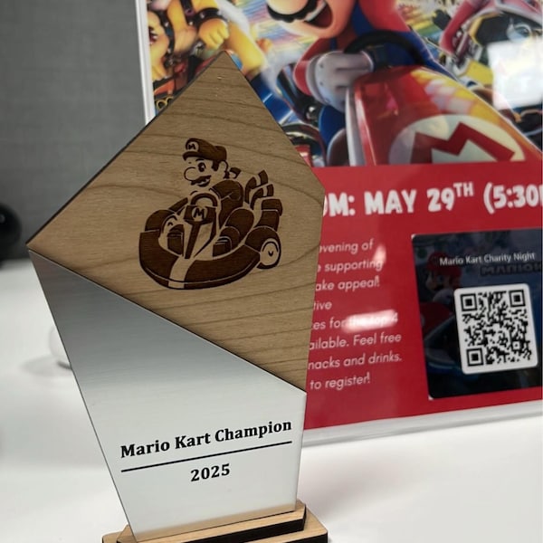 Engraved Trophy Award With Logo & Wording for Schools, Football, Dance ...