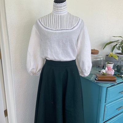 Edwardian Blouse Sewing Pattern 0816 Size US 8-30 EU 34-56 PFD Download ...