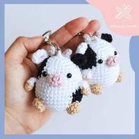 Tiny Cow Crochet Pattern, Amigurumi, PDF Instant Download, DIY - Etsy ...