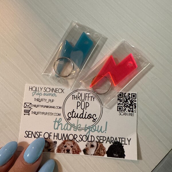 Acrylic Poop Loop | Hands Free Poop Carrier | Poop Bag Holder - Etsy