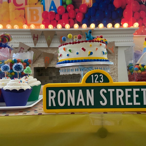 Street Signs Custom Name Plate, Gamer Gift, Nursery, Kid Room Sign ...