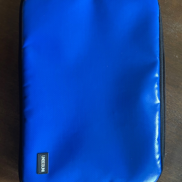 Red Laptop Case From Upcycled Fabric, Laptop Sleeve for 13 Inch & 14 ...