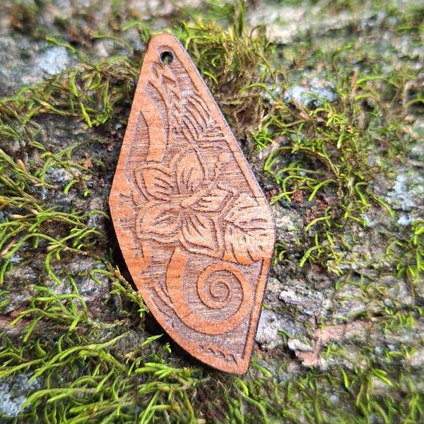 Polynesian Tribal Hawaiian SVG Earrings File / Laser Cut and Earring ...