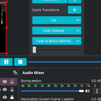 White Overlay Border Animated Facecam Frames for Twitch and SLOBS / OBS ...