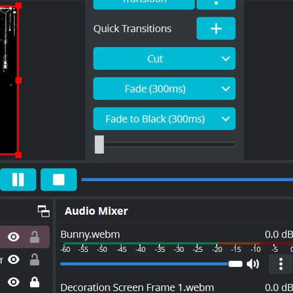 White Overlay Border | Animated Facecam Frames for Twitch and SLOBS ...