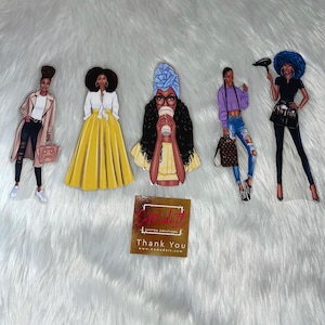 African American Bookmark Set black Girl Bookmarksblack Girl Magic ...