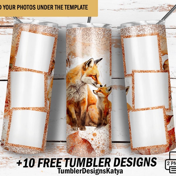 Watercolor Fox Clip Art, Sleeping Fox Clipart, Mama Fox With Little Fox ...