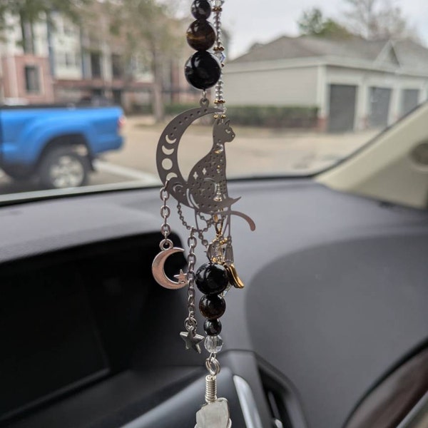 Sea Glass and Seashell Suncatcher for Car - Etsy
