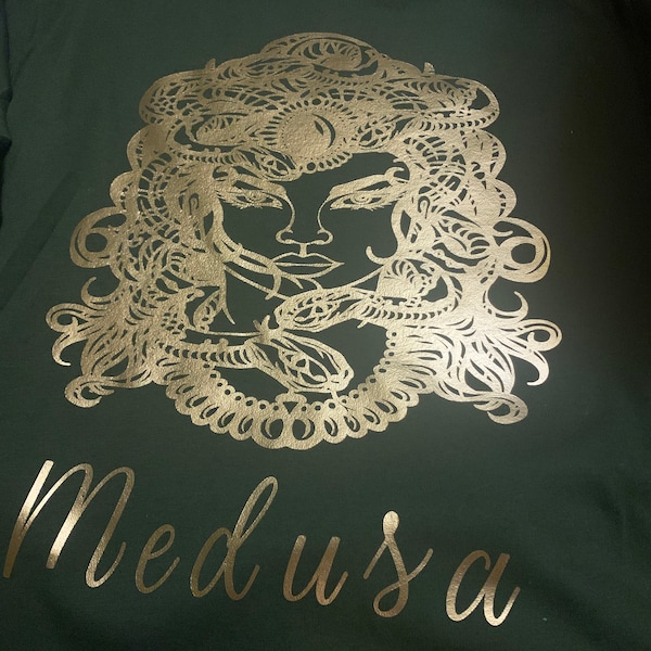 Medusa Paper Cutting Template, Personal Use, Tattoo Style, Vinyl ...