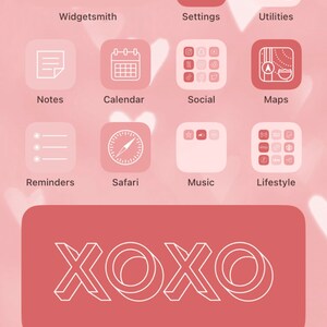 Lavender Ios App Icon Pack 300 Unique Icons in 4 Colors Each 20 Widget ...