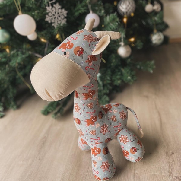 Giraffe - PDF Sewing Pattern & Tutorial Softie Suffed Animal/toy - Etsy