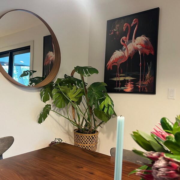 Sunflower Canvas, Oil Painting Effect Floral Canvas, Sunflower Wall ...