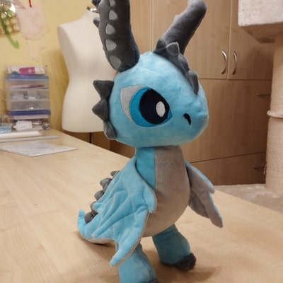 Wyvern & Dragon Chibi Plush Sewing Pattern .pdf Tutorial - Etsy