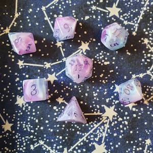 Cat Claws Dnd Dice Set Polyhedral Dice D&D Dice Dungeons - Etsy