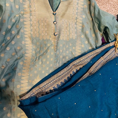 Pakistani Indian Wedding Wear Designer Shalwar Kameez Plazzo-pant Suits ...