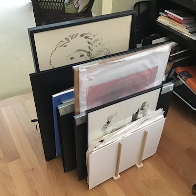 Wooden Dowel Storage Rack Plate Rack, Framed Art, Picture Frame, Canvas ...