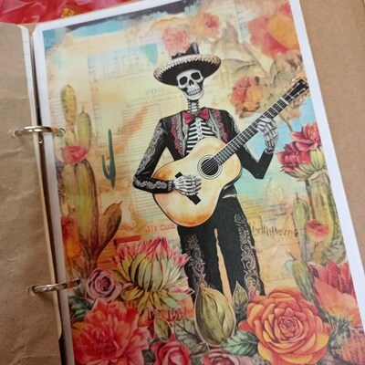 Alice in Wonderland Junk Journal Kit Mixed Media, Digital Papers ...