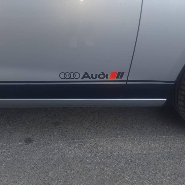 Audi Quattro Wheel Rims Alloy S-line 10cm Sticker Decal Logo 4p Fits A6 A7 A8 A3 A4 Q7 Q5 RS - Etsy