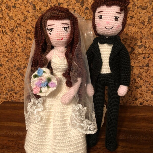Crochet Wedding Couple Doll Pattern: Amigurumi Dolls (PDF Pattern) - Etsy