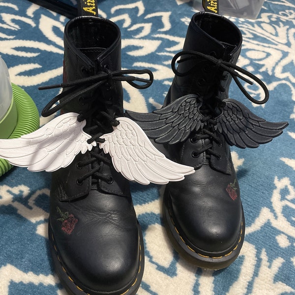 Custom 3D Butterfly Wings for Shoes Boots Roller Skates Costume ...